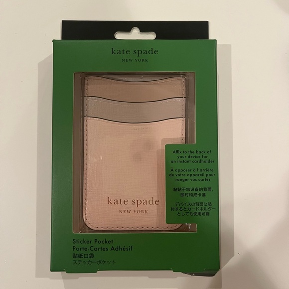 kate spade | Cell Phones & Accessories | Kate Spade Pink Sticker Pocket ...